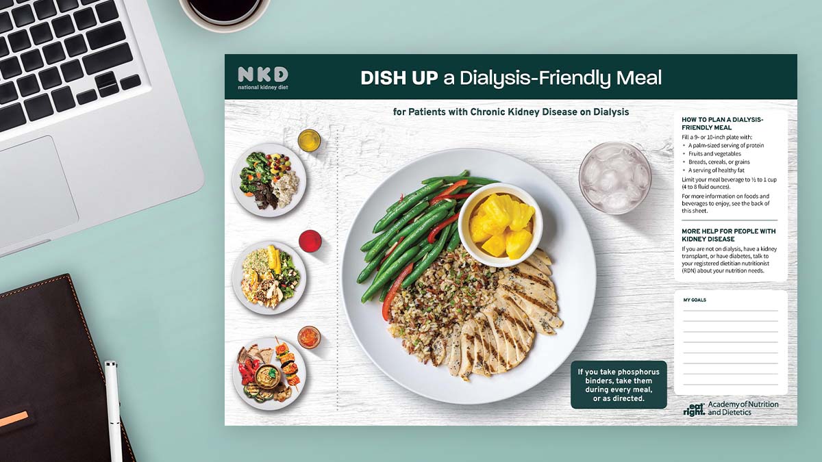 National Kidney Diet: Dish Up a Dialysis-Friendly Meal (Spanish)