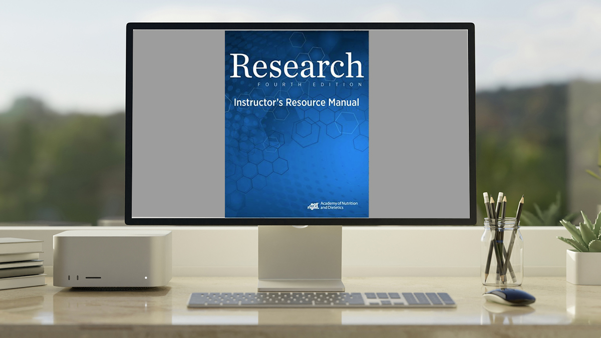 Research: Successful Approaches in Nutrition and Dietetics, 4th Ed.